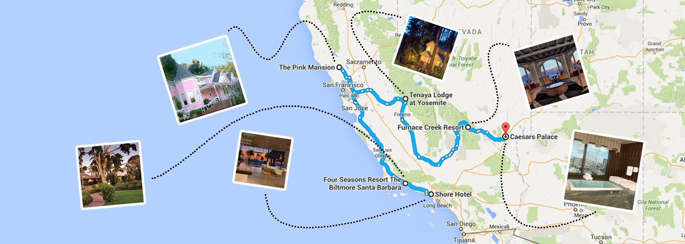 Top 5 hotels California - Amerika.nl